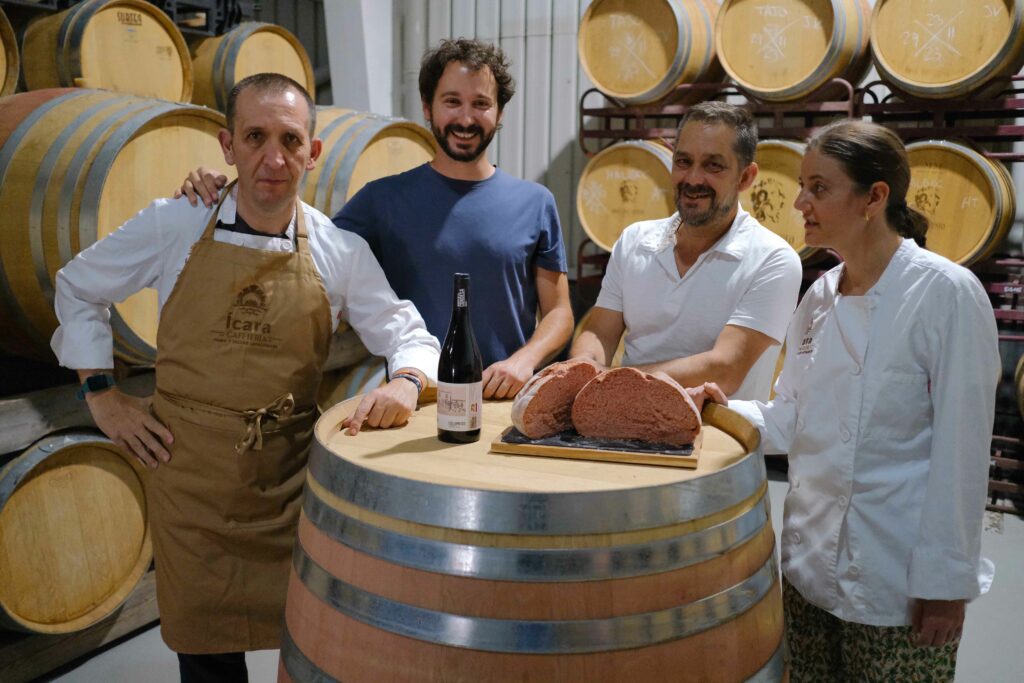 Centro Ícara y la bodega Huerto de la Condesa crean un pan de vino ...